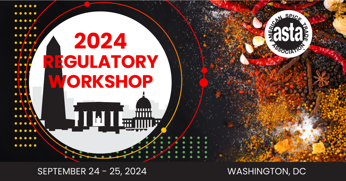 2024 Regulatory Workshop - ASTA