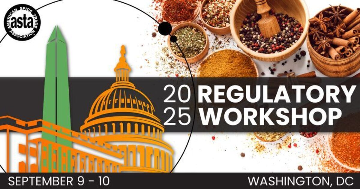 2025 Regulatory Workshop - ASTA